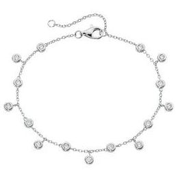 Armband Smart Jewel "mit Zirkonia, Silber 925", silber, Armb&auml;nder, Damen, 19cm, Silber 925 (Sterlingsilber), Armband