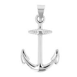 Adelia&acute;s Kettenanh&auml;nger ADELIA ́S "zeitloser Anker Anh&auml;nger aus Edelstahl", gold, Schmuckanh&auml;nger, Damen, Edelstahl, Kettenanh&auml;nger