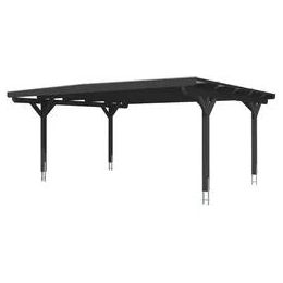 Skan Holz Doppelcarport SKANHOLZ "Odenwald", grau (anthrazit), B/H/T: 244cm x, Carports