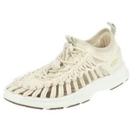 Sandale Keen "Keen Wanderschuhe Textil", Damen, Gr. 40, beige (beige, wei&szlig;), Textil, Schuhe Sandale