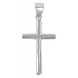 Adelia&acute;s Kettenanh&auml;nger ADELIA ́S "stylischer Kreuz Anh&auml;nger aus 925 Sterling Silber", gold, Schmuckanh&auml;nger, Damen, Silber 925 (Sterlingsilber), Kettenanh&auml;nger