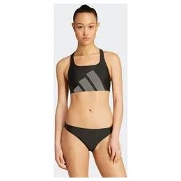 Bustier-Bikini Adidas PERFORMANCE "BB BK S", Damen, Gr. 32, N-Gr, schwarz, Obermaterial: 78% Polyamid, 22% Elasthan, Bikini-Sets