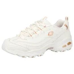 Sneaker Skechers "Skechers Sneaker Leder/Synthetik", Damen, Gr. 39, wei&szlig;, Leder, Synthetik, Schuhe Sneaker