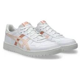 Sneaker asics SPORTSTYLE "JAPAN S", Damen, Gr. 38, pink (wei&szlig;, pearl pink), Leder, Synthetik, Schuhe Sneaker
