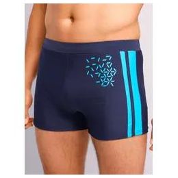 Badehose, Herren, Gr. 6, Normalgr&ouml;&szlig;en, blau (marine), Elasthan, Polyamid, Badehosen Badehose