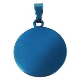 Adelia&acute;s Kettenanh&auml;nger ADELIA ́S "moderner Schmuck Anh&auml;nger aus Edelstahl", blau, Schmuckanh&auml;nger, Damen, Edelstahl, Kettenanh&auml;nger