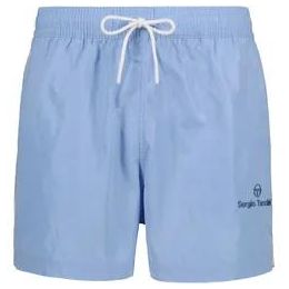Badeshorts Sergio Tacchini "GUACETO SWIMSHORT Herren", Herren, Gr. M, EURO-Gr&ouml;&szlig;en, blau (blau bell, ensigne blau), Polyester, Badehosen Badeshorts, Badehose Herren, Badeshorts, Strandhose, Swimwear, Beachwear, Sale