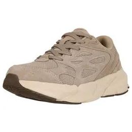 Sneaker Endurance "Bryce", Herren, Gr. 46, grau (taupe), Kunstfaser, Leder, Schuhe Sneaker, mit Wildleder-Obermaterial