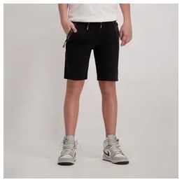 Shorts Cars Jeans "KIDS BRAGA SW SHORT", Jungen, Gr. 10 (140), N-Gr, schwarz, Web, Obermaterial: 78% Baumwolle, 22% Polyester, unifarben, regular fit, Hosen Shorts