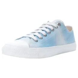 Sneaker Ethletic "Trainer White Cap Lo Cut", Damen, Gr. 38, blau (summer sky, just wei&szlig;), Obermaterial: 100% Baumwolle; Sohle: 100% Naturkautschuk, Schuhe Sneaker, Keine Angabe