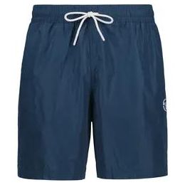 Badeshorts Sergio Tacchini "POSITANO SWIMSHORT Herren", Herren, Gr. L, EURO-Gr&ouml;&szlig;en, blau (ensigne blau, blau bell), Polyester, Badehosen Badeshorts, Badehose Herren, Badeshorts, Strandhose, Swimwear, Beachwear, Sale