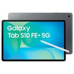 Samsung Tablet "Galaxy Tab S10 FE+ 5G 128GB", grau, 128 GB,mit eSIM, Tablets_EBookReader