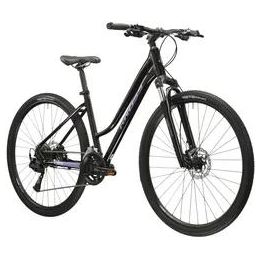 Crossrad KROSS "Evado 7.0" Gr. 48, schwarz (schwarz, schwarz), Fahrr&auml;der, 48cm, 28 Zoll (71,12cm) hinten: 28 Zoll (71,12cm)
