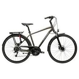 Trekkingrad KROSS "Trans 4.0" Gr. 58, braun (braun, schwarz), Fahrr&auml;der, Herren, 58cm, 28 Zoll (71,12cm) hinten: 28 Zoll (71,12cm)