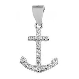 Adelia&acute;s Kettenanh&auml;nger ADELIA ́S "zeitloser Anker Anh&auml;nger aus 925 Sterling Silber", silber, Schmuckanh&auml;nger, Damen, Silber 925 (Sterlingsilber), Kettenanh&auml;nger