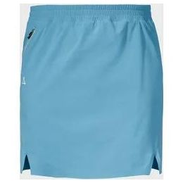 Sch&ouml;ffel Sweatrock SCH&Ouml;FFEL "Skirt Hestad1 L", Damen, Gr. 48, blau (8225, blau), Oberstoff : 85% Nylon 15% Elasthan Futter : 80% Nylon 20% Elasthan, R&ouml;cke