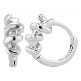 Adelia&acute;s Paar Creolen ADELIA ́S "Damen Creolen aus 925 Sterling Silber &Oslash; 0.9 mm - &Oslash; 0.9 mm", silber, Ohrringe, Damen, Damen, Silber 925 (Sterlingsilber)