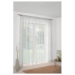 Gardine WIRTH "Undine" Gr. 21, wei&szlig;, B:900cm H:260cm, Polyester, Gardinen, Gardine