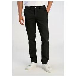 Chinos LINDBERGH "Chino Relaxed Loose Fit", Damen, Gr. L, schwarz, Obermaterial: 98% Baumwolle, 2% Elasthan, unifarben, relaxed fit, Hosen