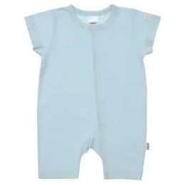 Jumpsuit Liliput, Jungen, Gr. 50/56, EURO-Gr&ouml;&szlig;en, wei&szlig; (hellblau, wei&szlig;), 95% Baumwolle, 5% Polyester, Rundhals, Overalls Jumpsuit, 2er-Pack mit praktischen Druckkn&ouml;pfen