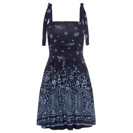Lascana Kleid Damen Gr&ouml;&szlig;e 36 blau / hellblau Winterkleid