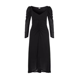 Lascana Kleid Damen Gr&ouml;&szlig;e 34 schwarz Winterkleid