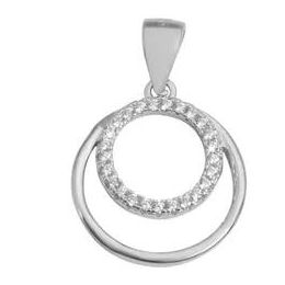 Adelia&acute;s Kettenanh&auml;nger ADELIA ́S "trendiger Schmuck Anh&auml;nger aus 925 Sterling Silber", gold, Schmuckanh&auml;nger, Damen, Silber 925 (Sterlingsilber), Kettenanh&auml;nger