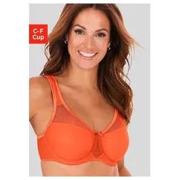 Minimizer-BH Nuance, Damen, Gr. 85, Cup C, orange, Microtouch, Obermaterial: 71% Polyamid, 29% Elasthan, BHs Minimizer-BH, mit B&uuml;gel und wattierten Tr&auml;gern, Topseller