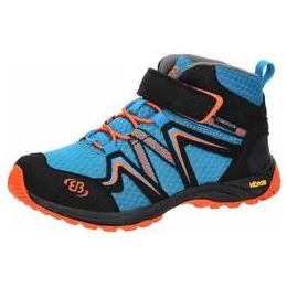 Br&uuml;tting Wanderstiefel BR&Uuml;TTING "Outdoorstiefel Rockwall", Kinder, Gr. 29, blau, Synthetik, Schuhe Wanderstiefel