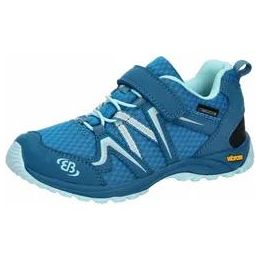 Br&uuml;tting Wanderschuh BR&Uuml;TTING "Outdoorschuh Rockwall", Kinder, Gr. 38, blau, Synthetik, Schuhe Wanderschuh