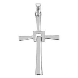 Adelia&acute;s Kettenanh&auml;nger ADELIA ́S "stylischer Kreuz Anh&auml;nger aus 925 Sterling Silber", silber, Schmuckanh&auml;nger, Damen, Silber 925 (Sterlingsilber), Kettenanh&auml;nger