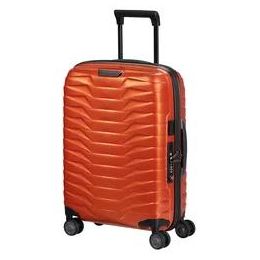 Hartschalen-Trolley Samsonite "PROXIS, verschiedene Gr&ouml;&szlig;en und Farben", Gr. B/H/T: 35cm x 55cm x 23cm 38 l, orange (flame), Polypropylen, unifarben, festlich, Koffer, Trolley Reisegep&auml;ck Hartschalenkoffer Reisekoffer TSA-Zahlenschloss