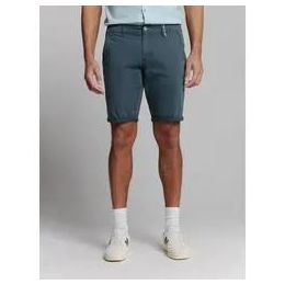 Chinohose NO EXCESS "NO EXCESS Chino-Shorts", Herren, Gr. M, blau (nachtblau), 65% Baumwolle, 32% Polyamid, 3% Elasthan, Hosen Chinohose
