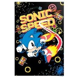 Poster Reinders "Sonic - speed", bunt (farbe bild(er): bunt), B:61cm H:91,5cm T:0,1cm, Papier, Bilder, Poster