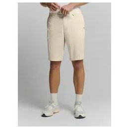 Chinohose NO EXCESS "NO EXCESS Chino-Shorts", Herren, Gr. L, beige (beigemeliert), 65% Baumwolle, 32% Polyamid, 3% Elasthan, Hosen Chinohose