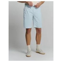 Chinohose NO EXCESS "NO EXCESS Chino-Shorts", Herren, Gr. M, blau (hellblau), 65% Baumwolle, 32% Polyamid, 3% Elasthan, Hosen Chinohose