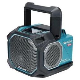 Bluetooth-Lautsprecher Makita "&raquo;MR014GZ&laquo;", blau (t&uuml;rkis), H:20,5cm T:24,3cm, Lautsprecher, ohne Akku, ohne Ladeger&auml;t