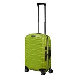 Hartschalen-Trolley Samsonite "PROXIS, verschiedene Gr&ouml;&szlig;en und Farben", Gr. B/H/T: 40cm x 55cm x 20cm 38 l, gr&uuml;n (lime), Polypropylen, unifarben, festlich, Koffer, Trolley Reisegep&auml;ck Hartschalenkoffer Reisekoffer TSA-Zahlenschloss