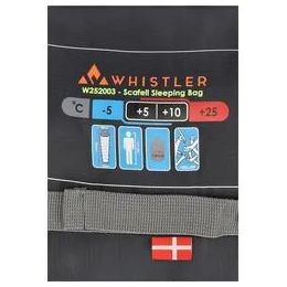 Trekkingschlafsack WHISTLER "Scafell", grau, Schlafs&auml;cke, 100% Polyester, ideale Wahl f&uuml;r Outdoor- und Campingabenteuer