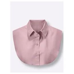 Blusentop Classic Basics, Damen, Gr. 3, rosa (ros&eacute;), 65% Polyester, 35% Baumwolle, unifarben, Blusen Einsteckkragen