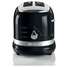 Ariete Toaster "149BK moderna schwarz", schwarz, B:30cm H:24cm T:19cm, Toaster