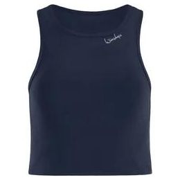 Tanktop WINSHAPE "AET135LS", Damen, Gr. XXL, grau (anthrazit), 85% Polyester, 15% Elasthan, Rundhals, Tops Tanktop, Functional Light and Soft