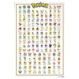 Poster Reinders "Pokemon", bunt (farbe bild(er): mehrfarbig), B:61cm H:91,5cm, Papier, Bilder, Poster