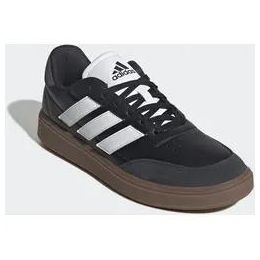 Sneaker Adidas SPORTSWEAR "COURTBLOCK", Herren, Gr. 44, schwarz-wei&szlig; (core schwarz, cloud wei&szlig;, carbon), Synthetik, Schuhe Sneaker