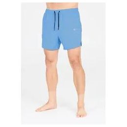 Badeshorts Virtus "Smither", Herren, Gr. XXL, US-Gr&ouml;&szlig;en, blau (ice), Polyester, unifarben, Badehosen Badeshorts, mit 4-Wege-Stretch
