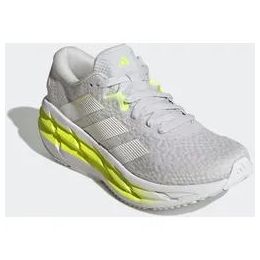 Laufschuh Adidas PERFORMANCE "ADISTAR 4", Damen, Gr. 40,5, dash grau, zero metallic, hi, res gelb, Textil, Schuhe Laufschuh