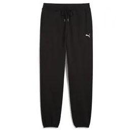 Sporthose Puma "Wardrobe Essentials Relaxed Jogginghose Herren", Herren, Gr. XS, Normalgr&ouml;&szlig;en, schwarz, Obermaterial: 100% Baumwolle. Seitentasche &ndash; Oben: 100% Baumwolle. R&uuml;cktaschenbeutel: 100% Baumwolle, unifarben, relaxed fit, Hosen Sporthose