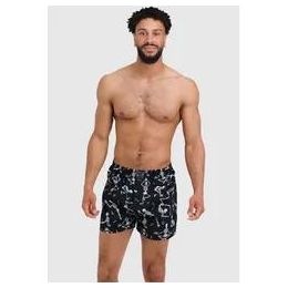 Lousy Livin Underwear Boxershorts LOUSY LIVIN "2Pack Boxershorts Sheep & Yoga", Herren, Gr. XL, blau, 100% Baumwolle, Unterhosen, mit lockerem Schnitt