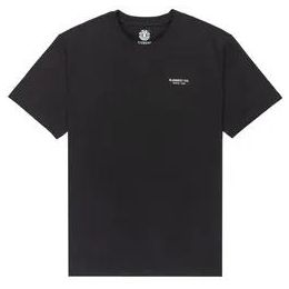 T-Shirt Element "Element Co", Herren, Gr. M, schwarz (flint schwarz), Obermaterial: 100% Walkfrottier;, Shirts T-Shirt