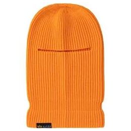 Sturmhaube Alpha Industries "Label Balaclava", Gr. onesize, orange (alpha orange), Obermaterial: 47% Viskose, 30% Nylon, 23% Polyester, M&uuml;tzen
